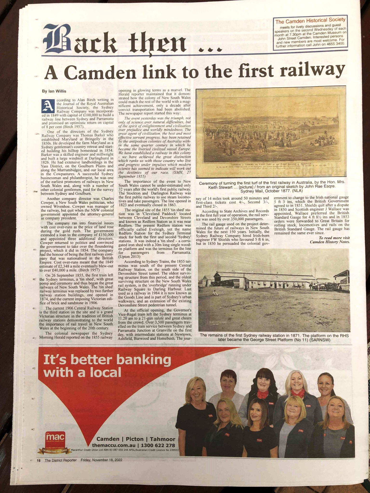 Colonial Camden – Camden History Notes