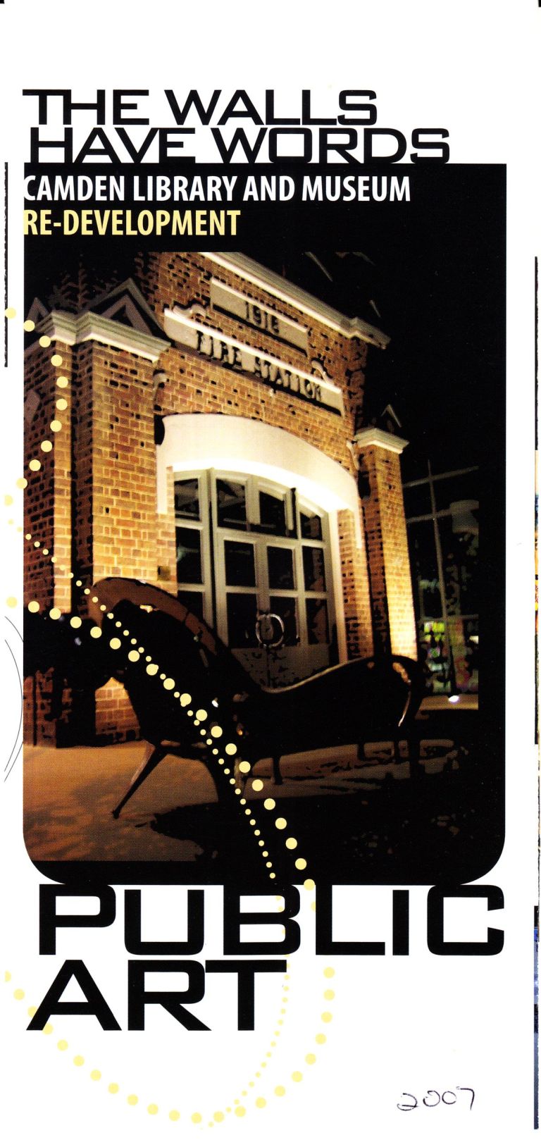 Camden Library and Museum public art – Camden History Notes