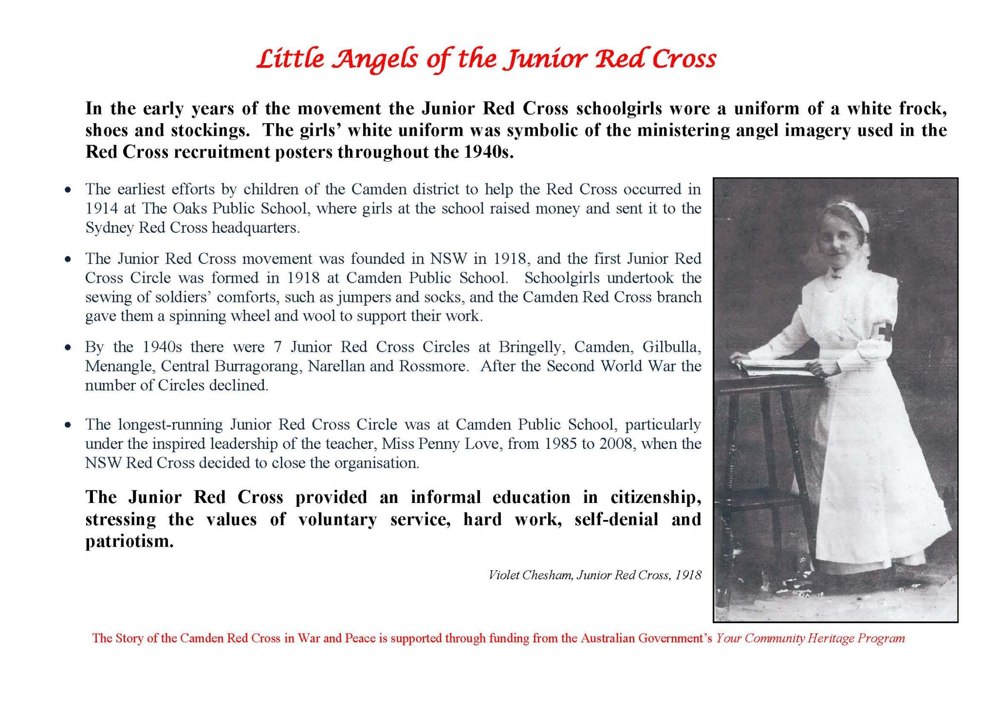 Camden Red Cross 110 Years Display: Objects and Ephemera Exhibition ...